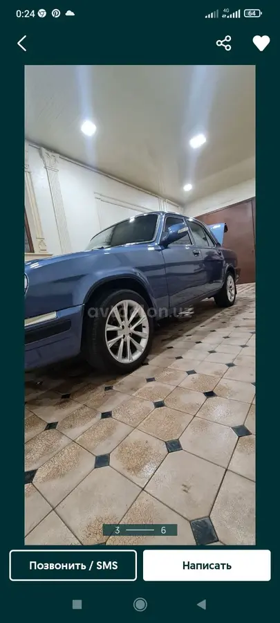 Купить ГАЗ 31105 (Волга) 2007 в Ташкенте - №4092767: цена 3500y.e. — Avtoelon.uz